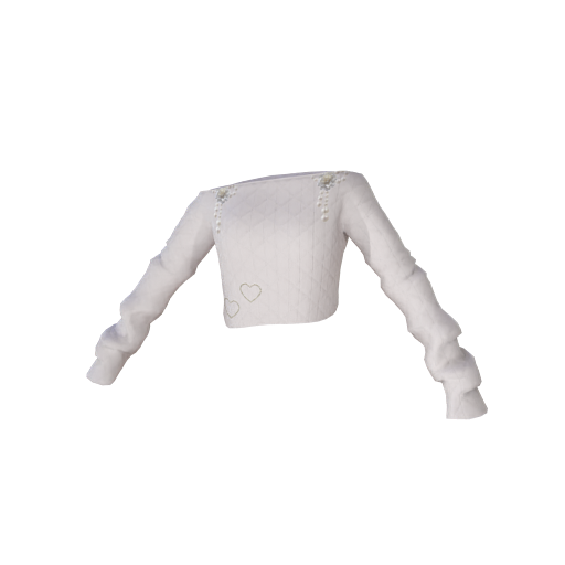 ALTAVA - Design : white swam top by edl0