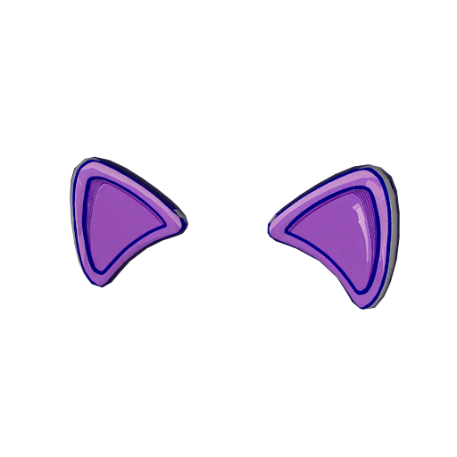 ALTAVA - Design : Purple color cat by Mrpenguin