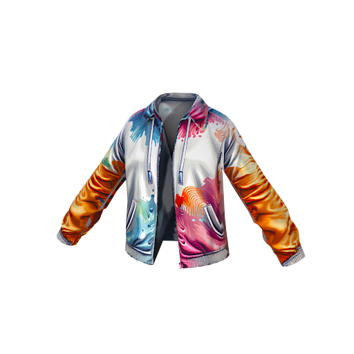 ALTAVA - Design : 카툰 디자인의 물감이 섞인 후드티 by KBCSB