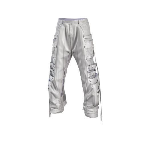 ALTAVA - Design : Y2K style white pant by Bie