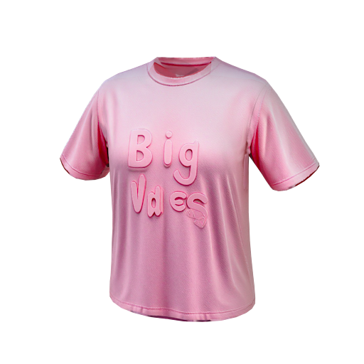 ALTAVA - Design : Pastel pink 3D t‑shi by YourDesignerNo1