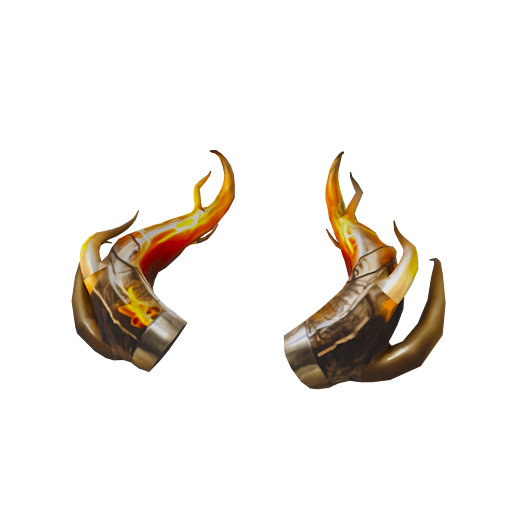 ALTAVA - Design : horn with fire aura by kukencatre33