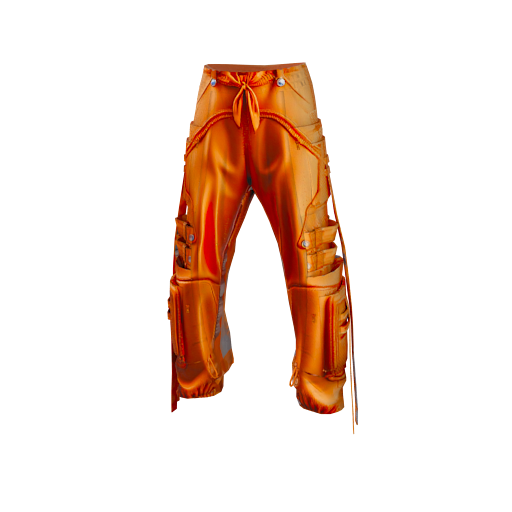 ALTAVA - Design : pant gate orange col by Parshuman667